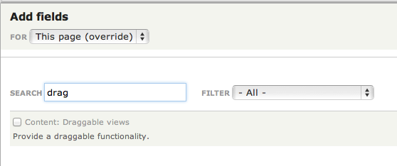 Custom Sort Drupal Content with the Draggable Views Module