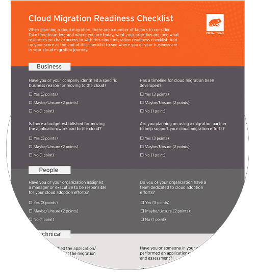 Cloud Migration Readiness Checklist
